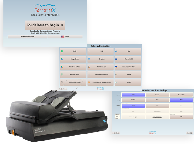 ScannX Book ScanCenter Flexi Elite | ScannX